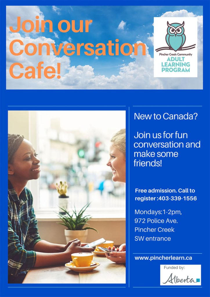 What’s New? - Pincher Creek Community Adult Learning Program