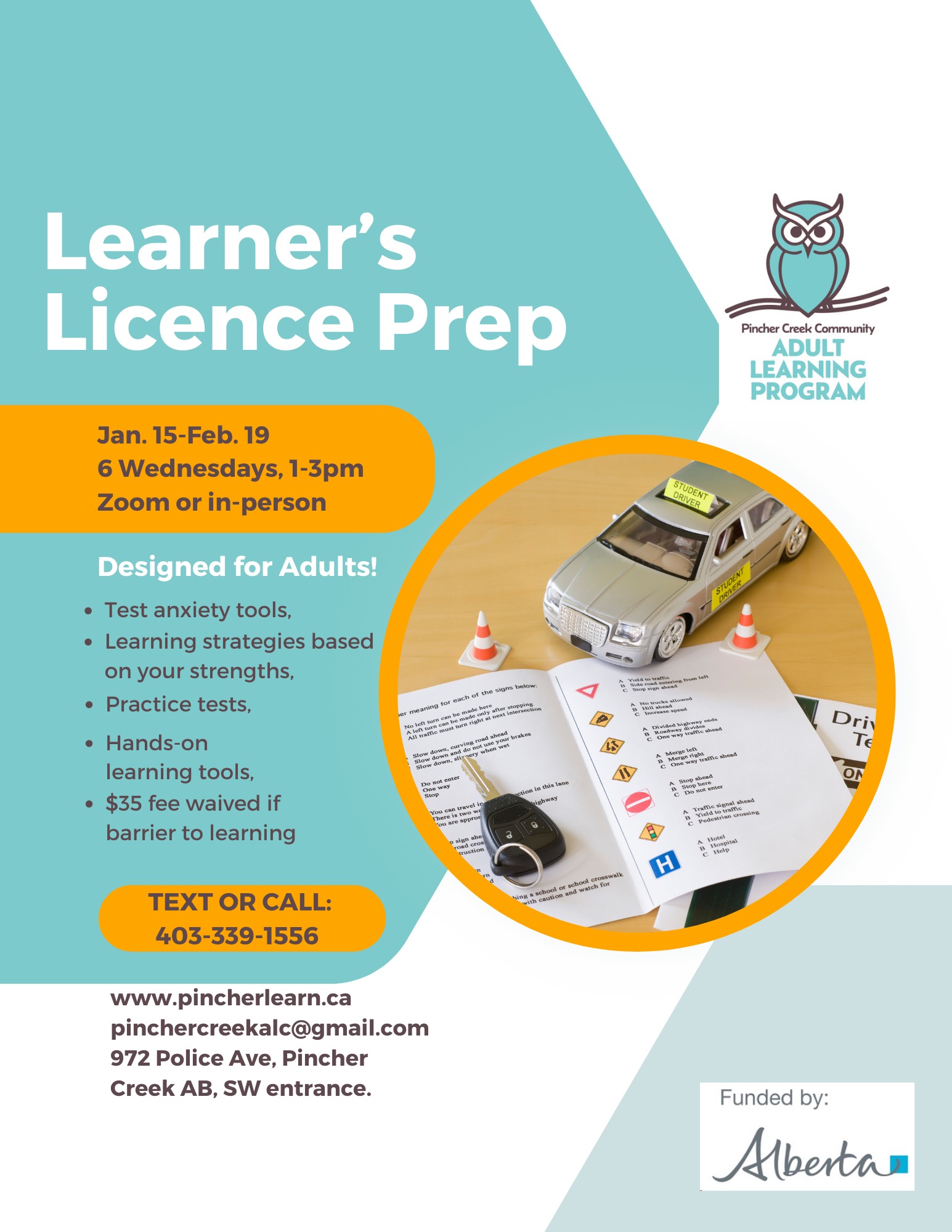 Learner’s License Preparation - Pincher Creek Community Adult Learning ...